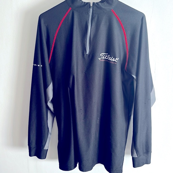 Titleist | Jackets & Coats | Rare Titleist Player Performance Zip Down ...